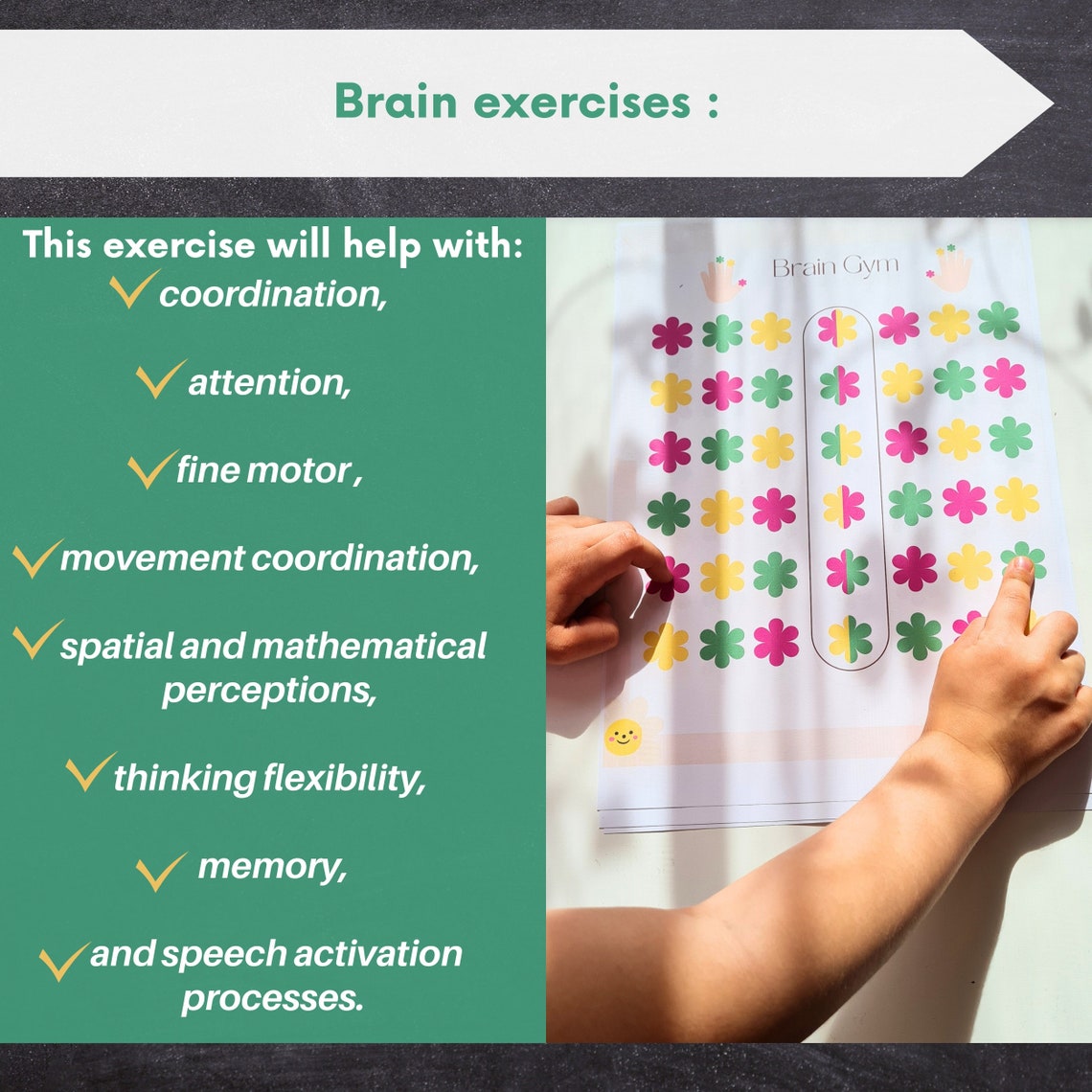 Brain Gym Activity - Improves Coordination, Attention and Memory ...
