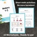 Numbers 1 to 20 Flashcards. Number Recognition and Counting Cards for ...