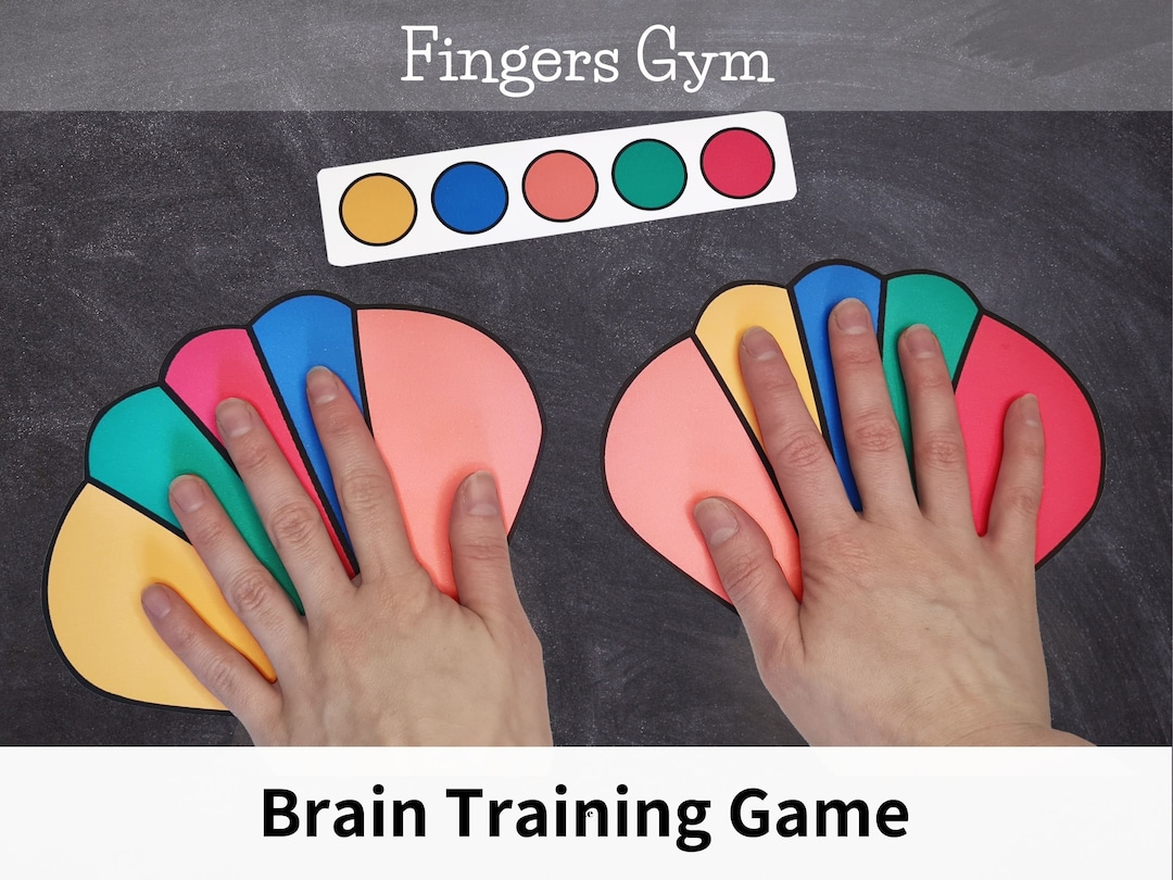 Fingers Exercises Brain Teaser Game Improve Fingers and Hand Muscles ...