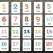 Numbers 1 to 20 Flashcards. Number Recognition and Counting Cards for ...