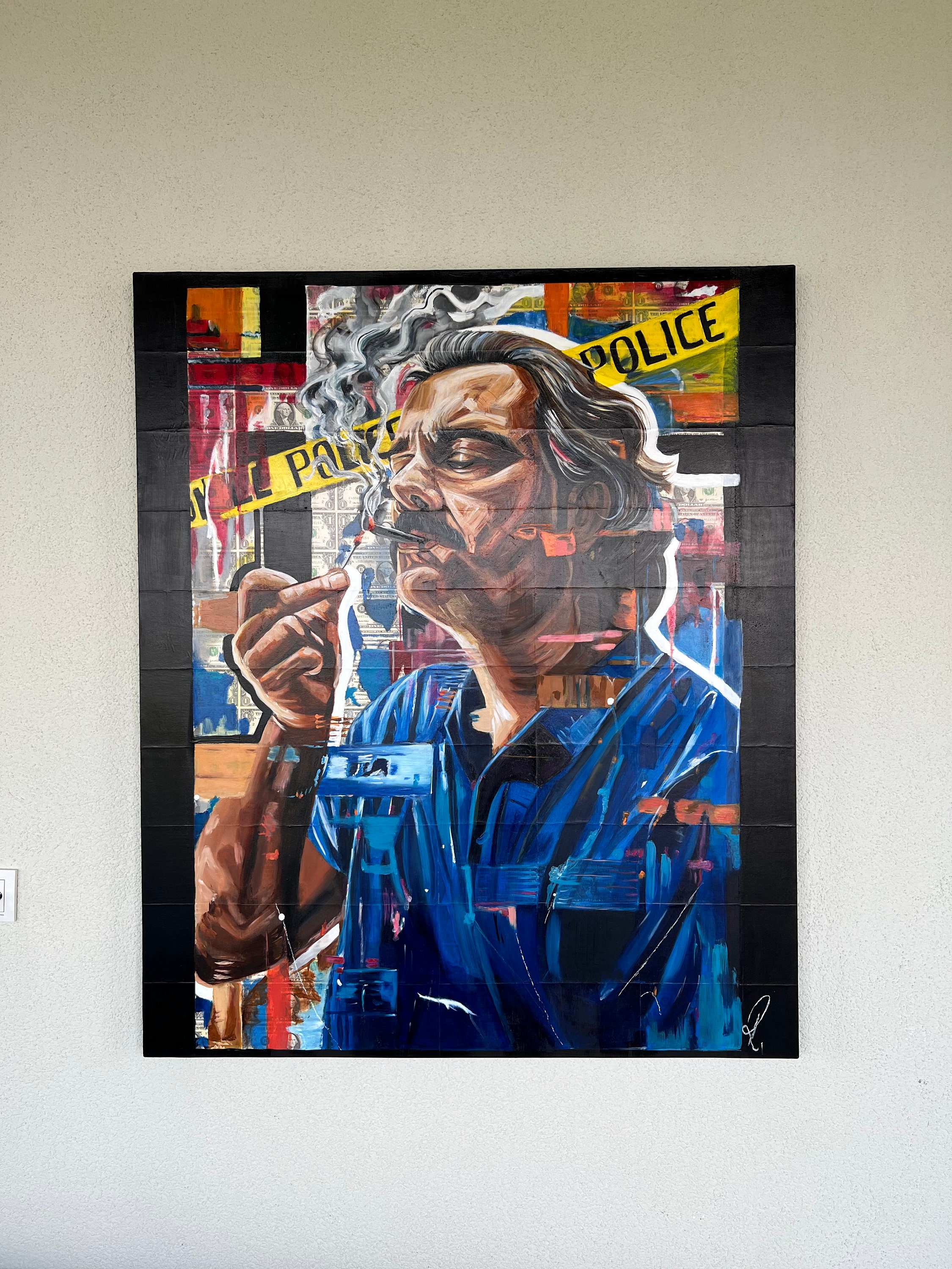 Pablo Escobar Painting