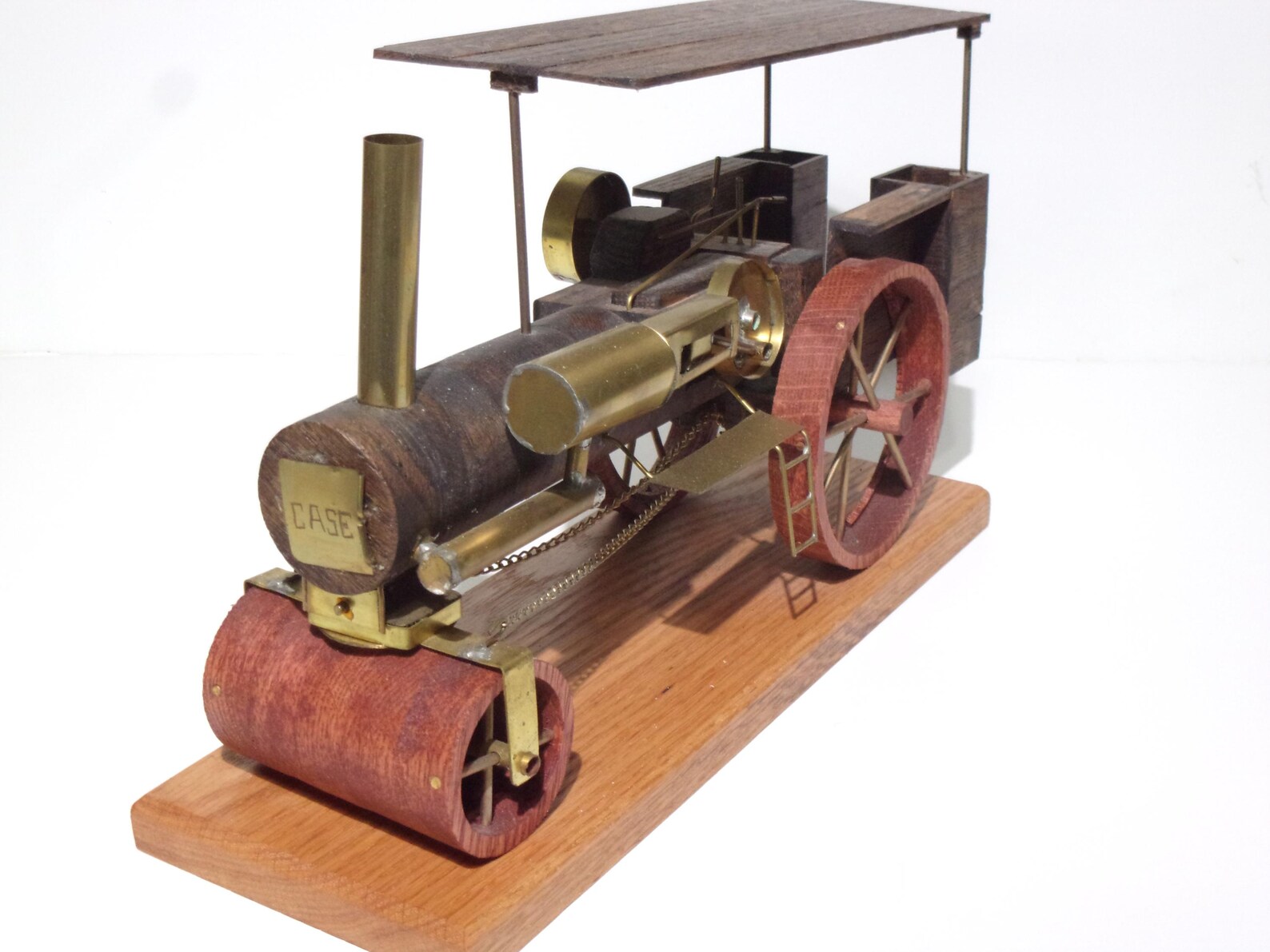 Case Steam Roller Handcrafted Model Tractor - Etsy