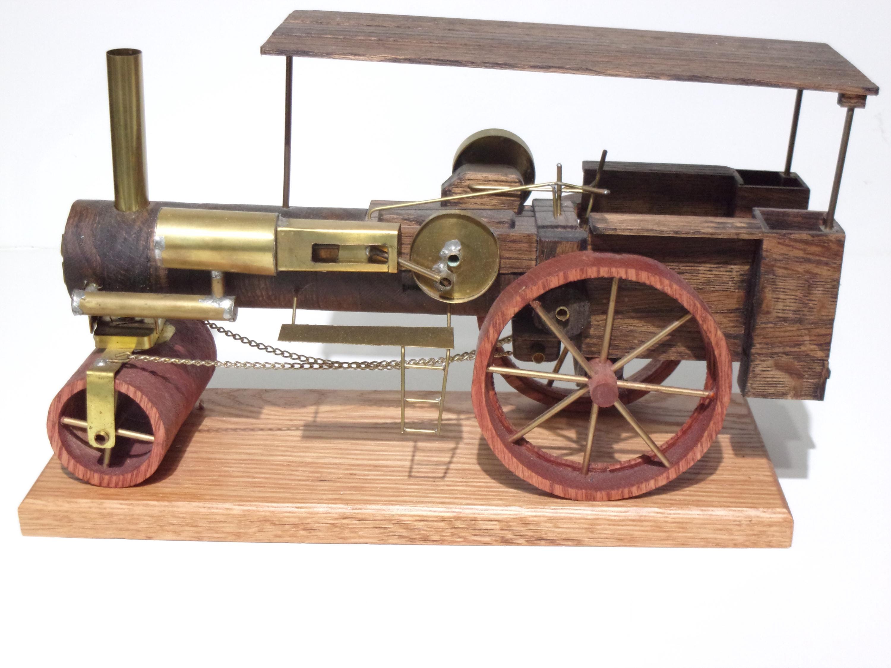 Case Steam Roller Handcrafted Model Tractor - Etsy