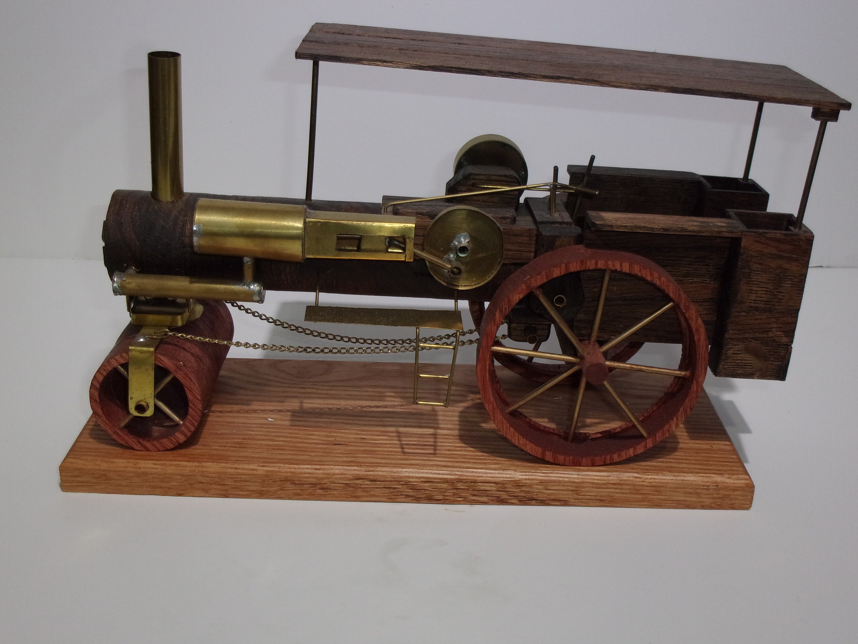 Case Steam Roller Handcrafted Model Tractor - Etsy