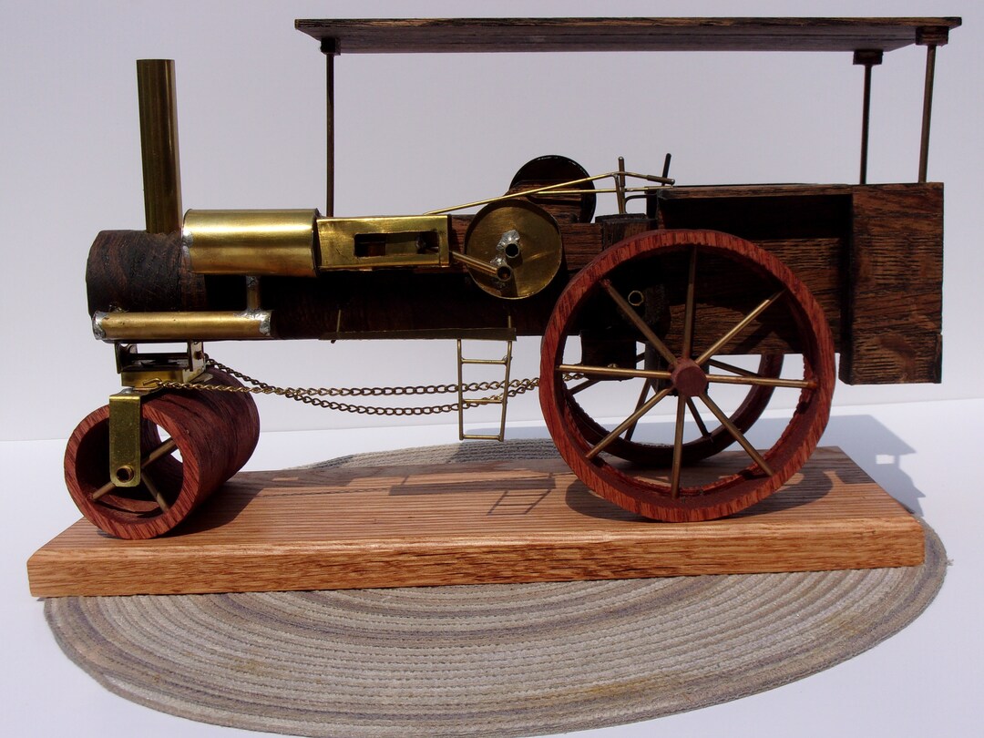 Case Steam Roller Handcrafted Model Tractor - Etsy