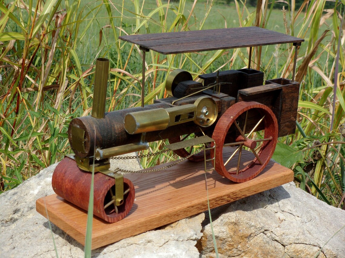 Case Steam Roller Handcrafted Model Tractor - Etsy