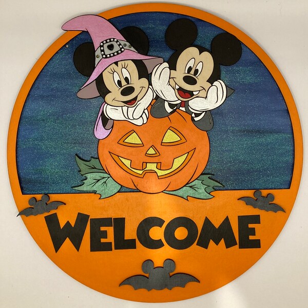 Mickey Mouse Clubhouse Welcome Sign - Etsy