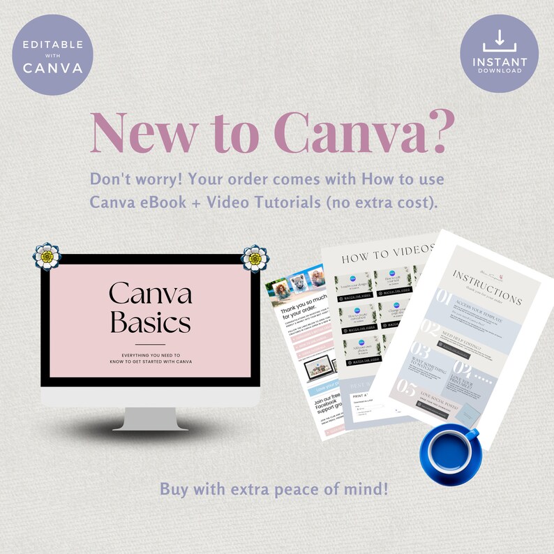 A4 Meet the Teacher Classroom Print at Home Boho Canva Template Teacher ...