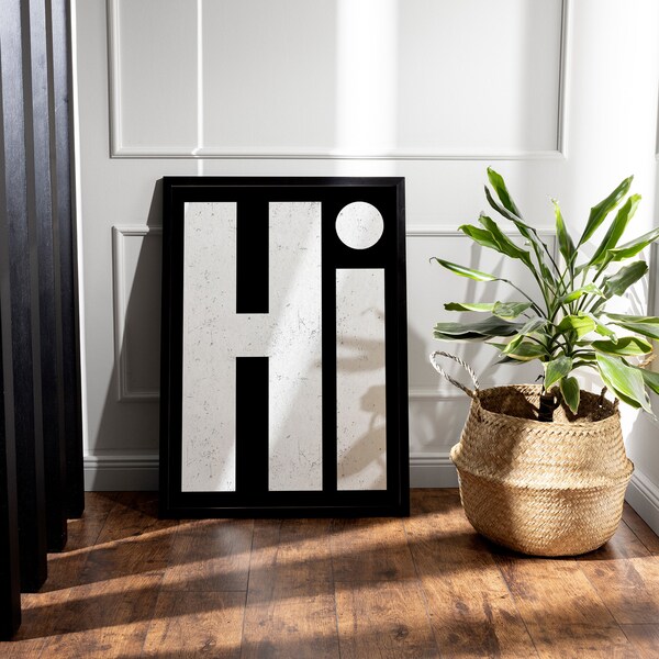 Typography Poster - Etsy