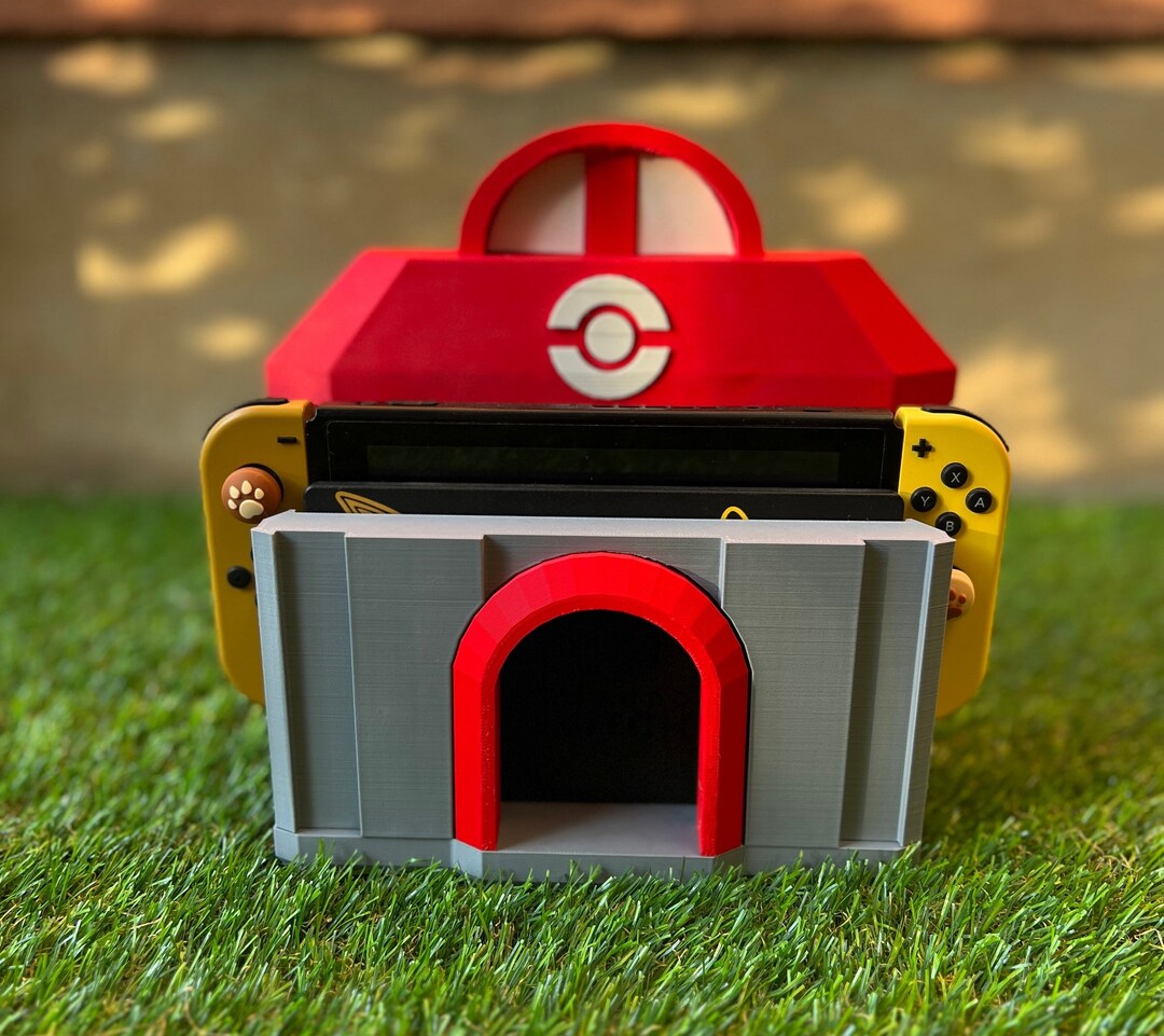 Nintendo Switch Console Stand Dock / Pokemon Center Console Holder ...