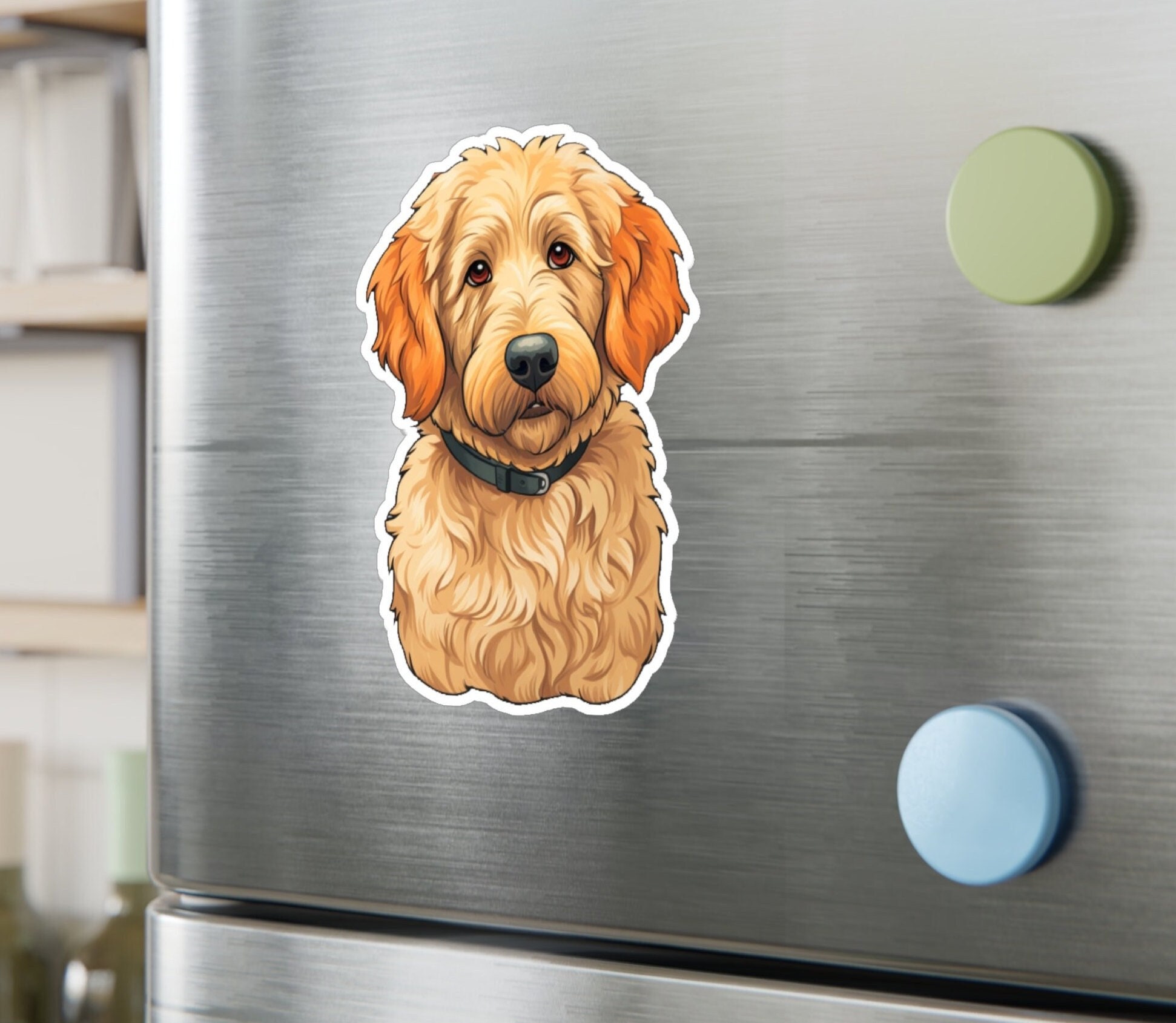 Goldendoodle Sticker Golden Doodle Decal Doodle Sticker - Etsy