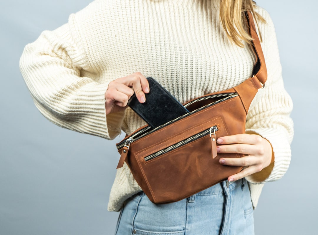 Women Belt Bag, Bum Bag for Women, Bum Bag Leather, Soft Fanny Pack ...