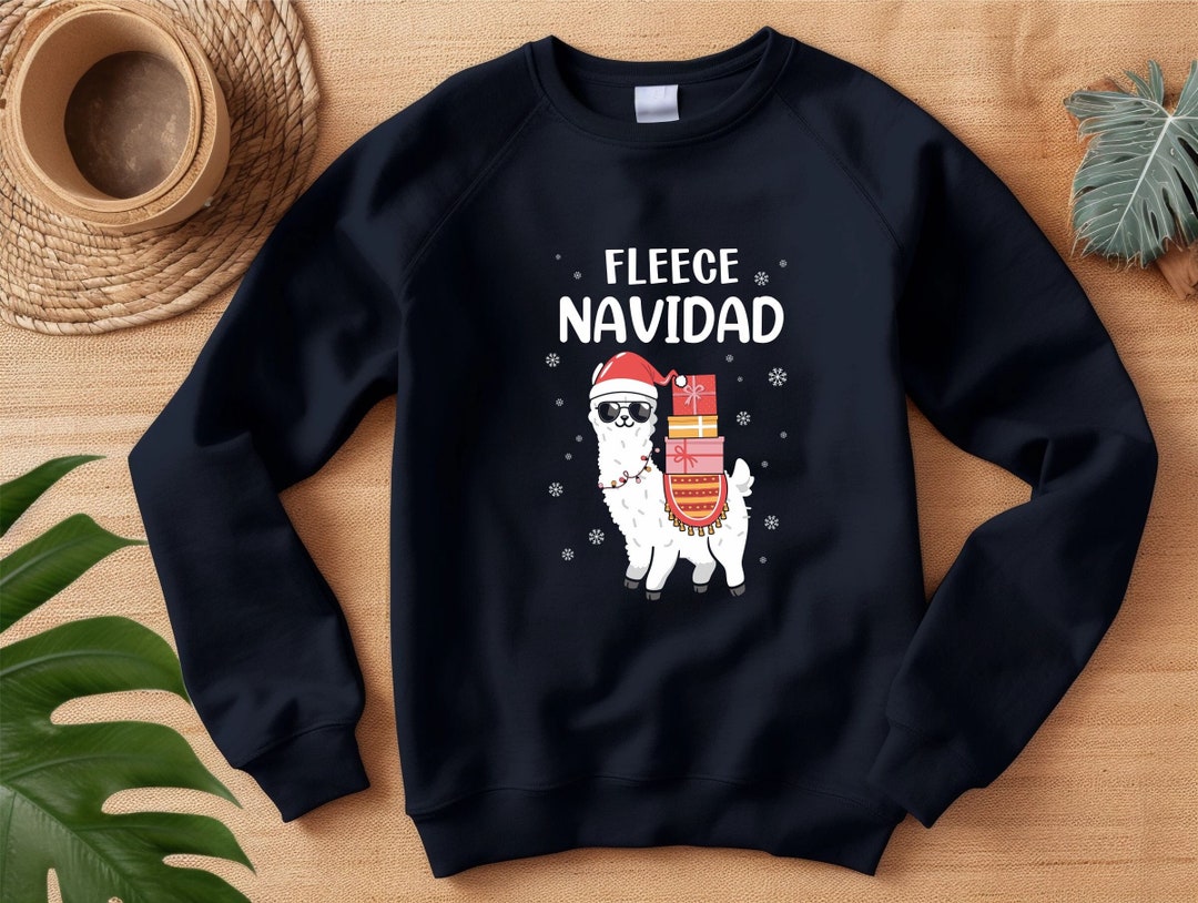 Fleece Navidad Christmas Sweatshirts, Christmas Sweatshirts Gift, Men ...