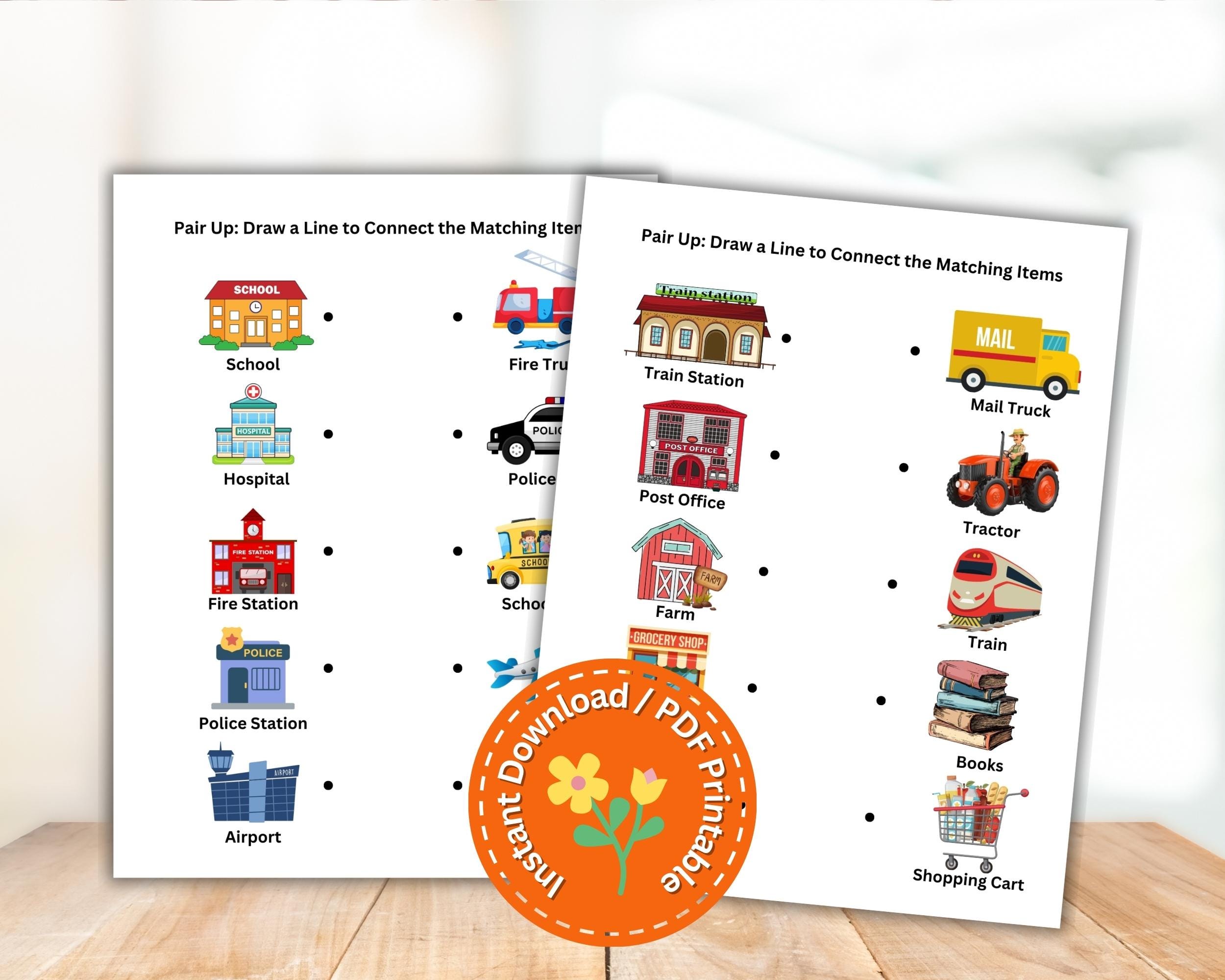 Matching Cards, Pair Matching Games, Matching Puzzles, Matching Game ...