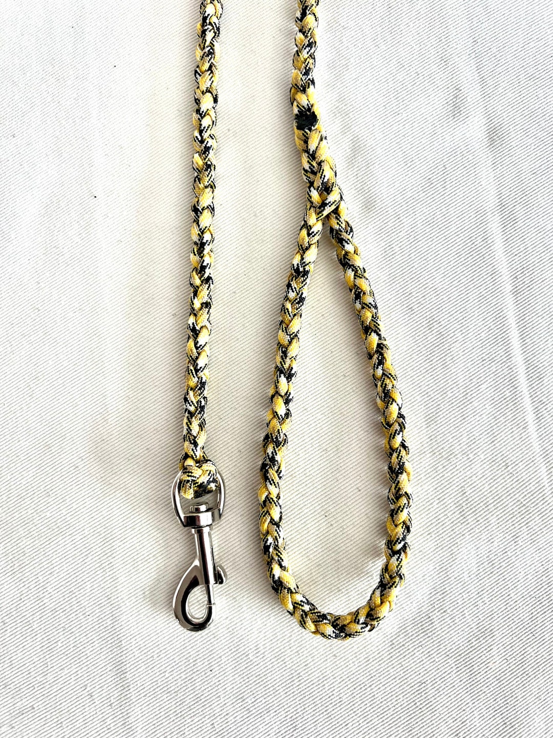 Dog Leash yellow, Black - Etsy