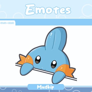 Mudkip Bongo Cat / Animated Emote for Twitch, Discord and Youtube ...