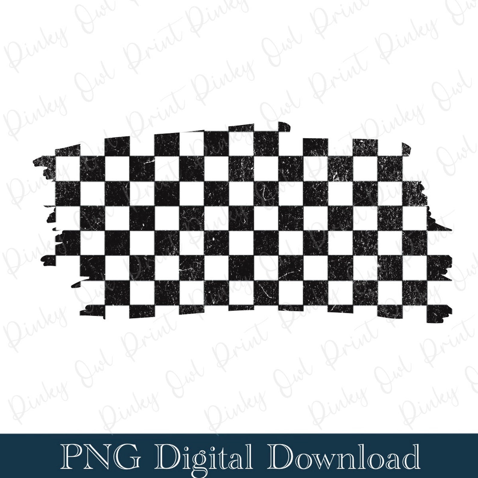Distressed Checkered Background PNG, Sublimation Designs, Digital ...