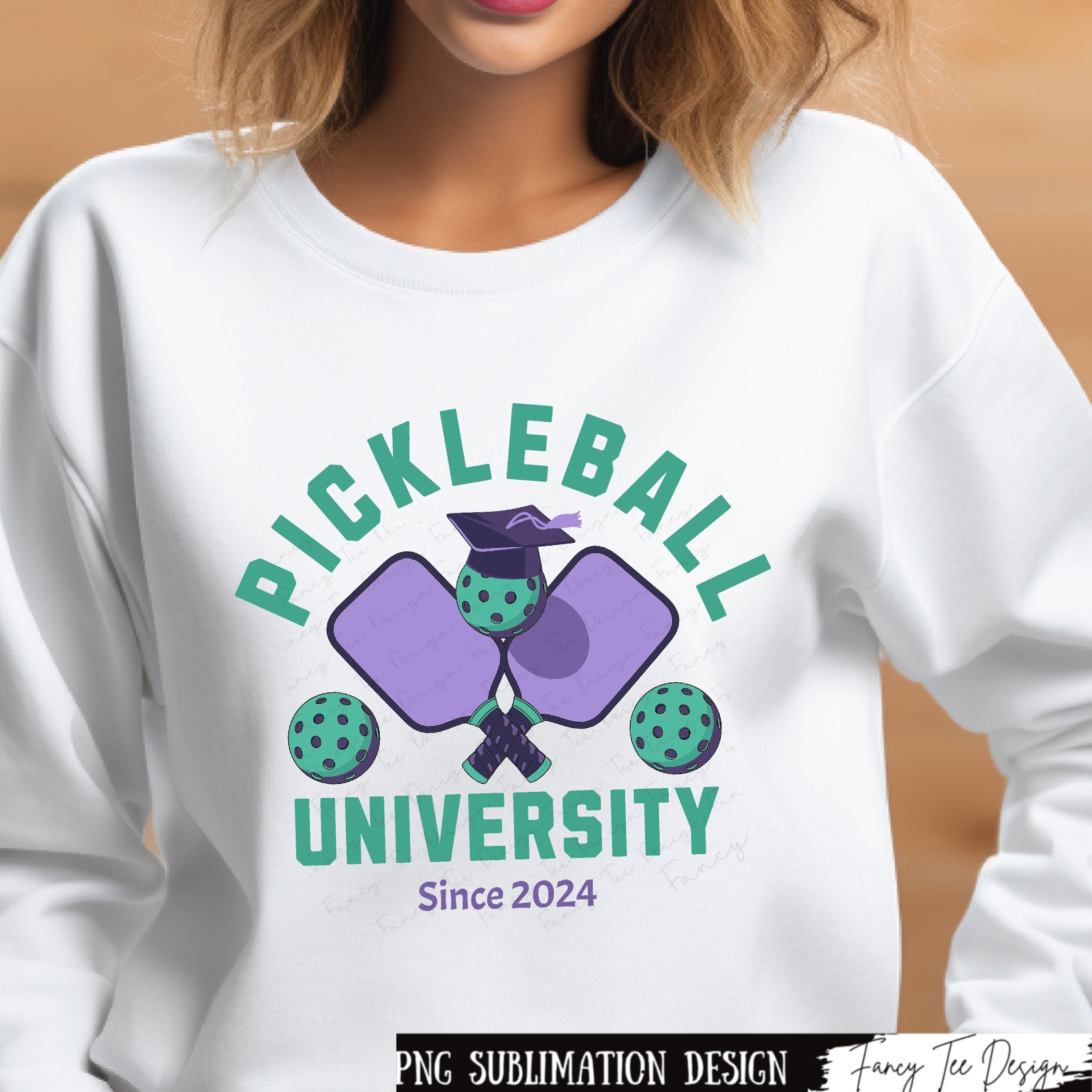 Pickleball University PNG Sublimation Design, Instant Download, Pickle ...