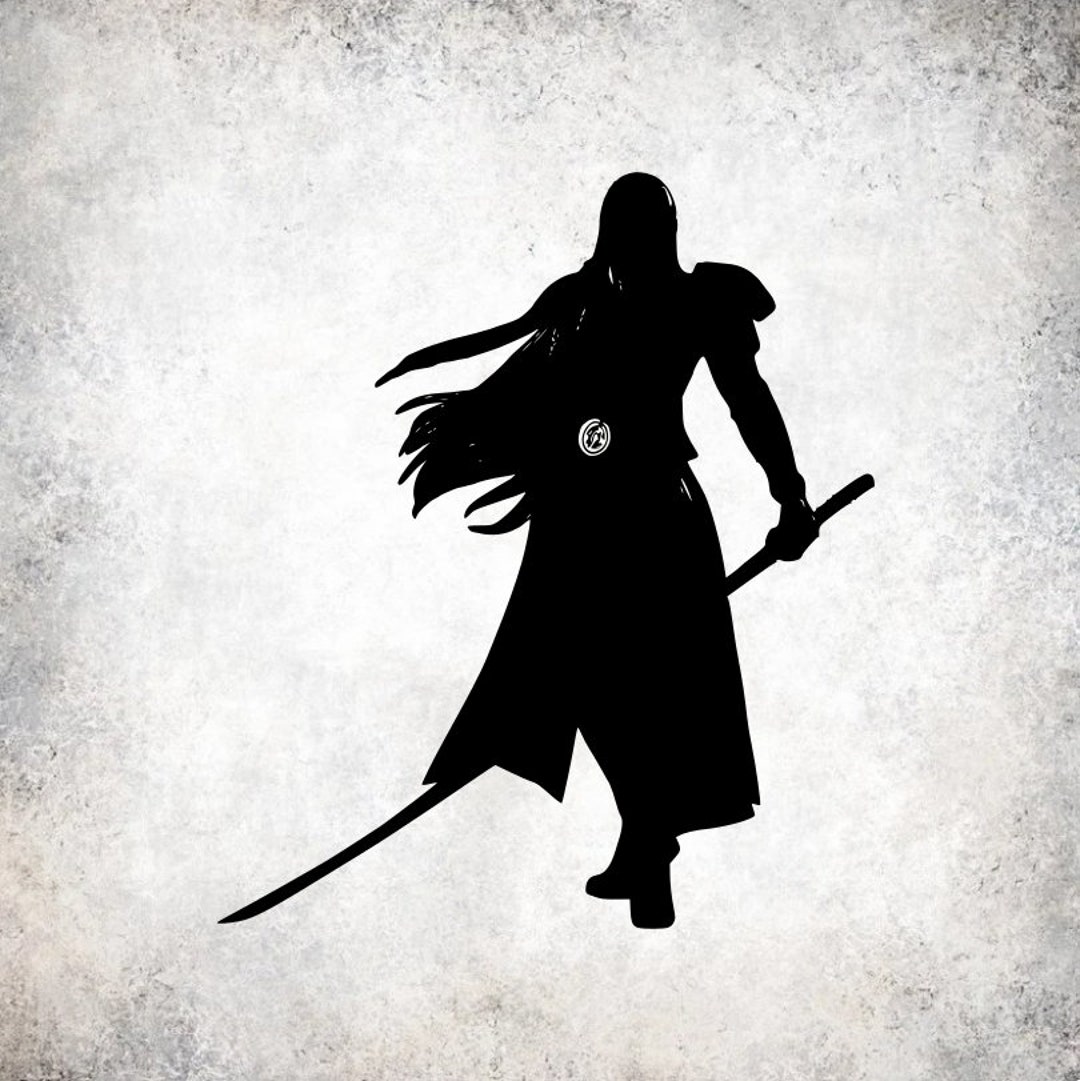 Sephiroth Final Fantasy Graphic Design for Cutting Machines SVG, DXF, & PNG - Etsy