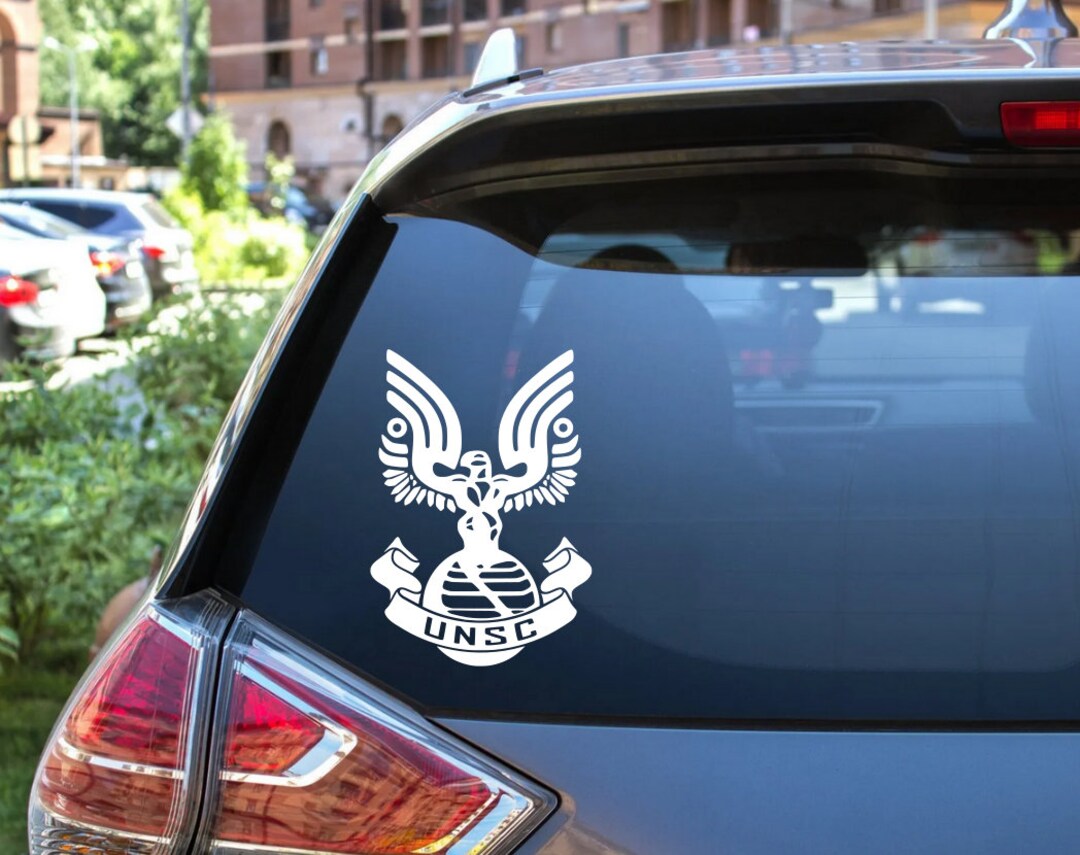 UNSC Halo Premium Vinyl Decal - Etsy
