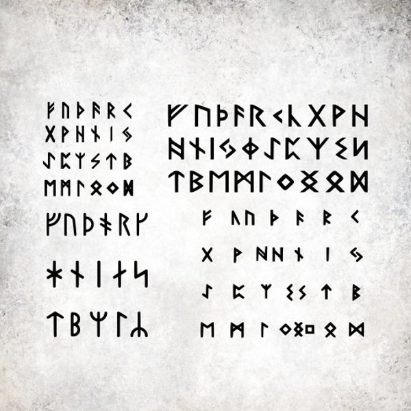 Elder Futhark Runes - Etsy