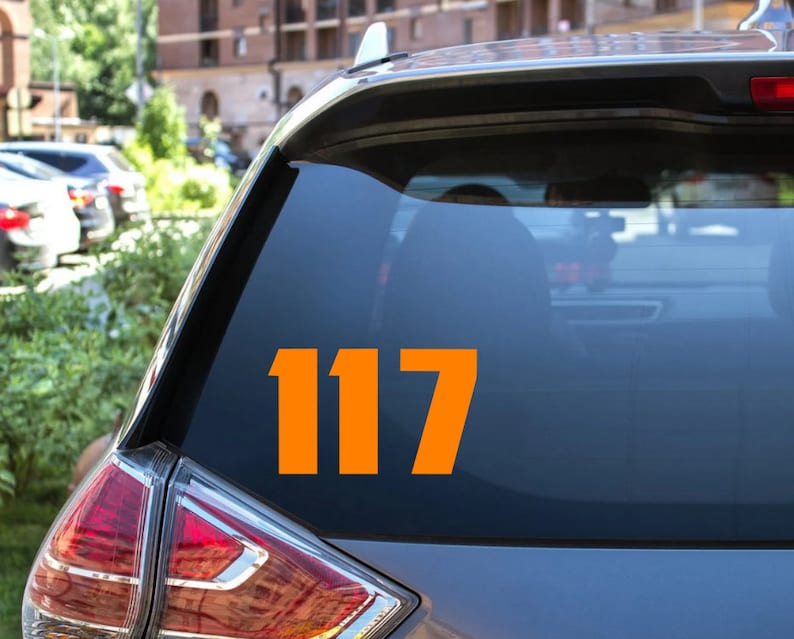 Spartan 117 Emblem Premium Vinyl Decal - Etsy