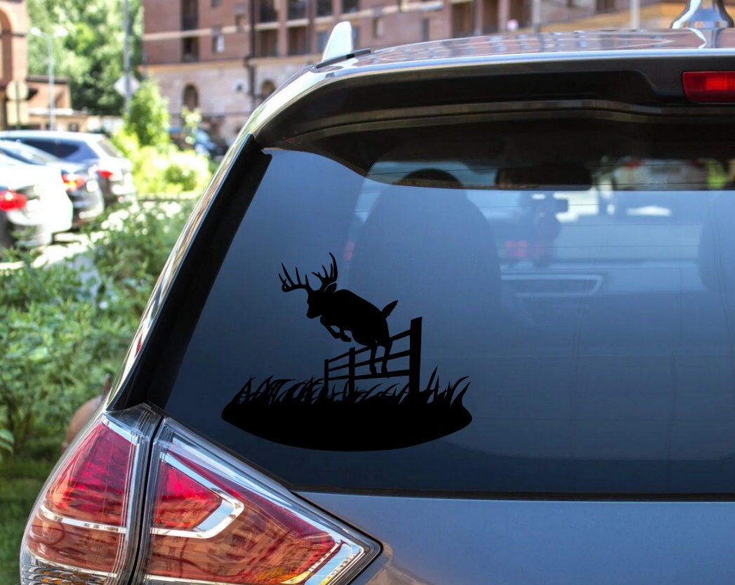 Whitetail Deer Premium Vinyl Decal - Etsy