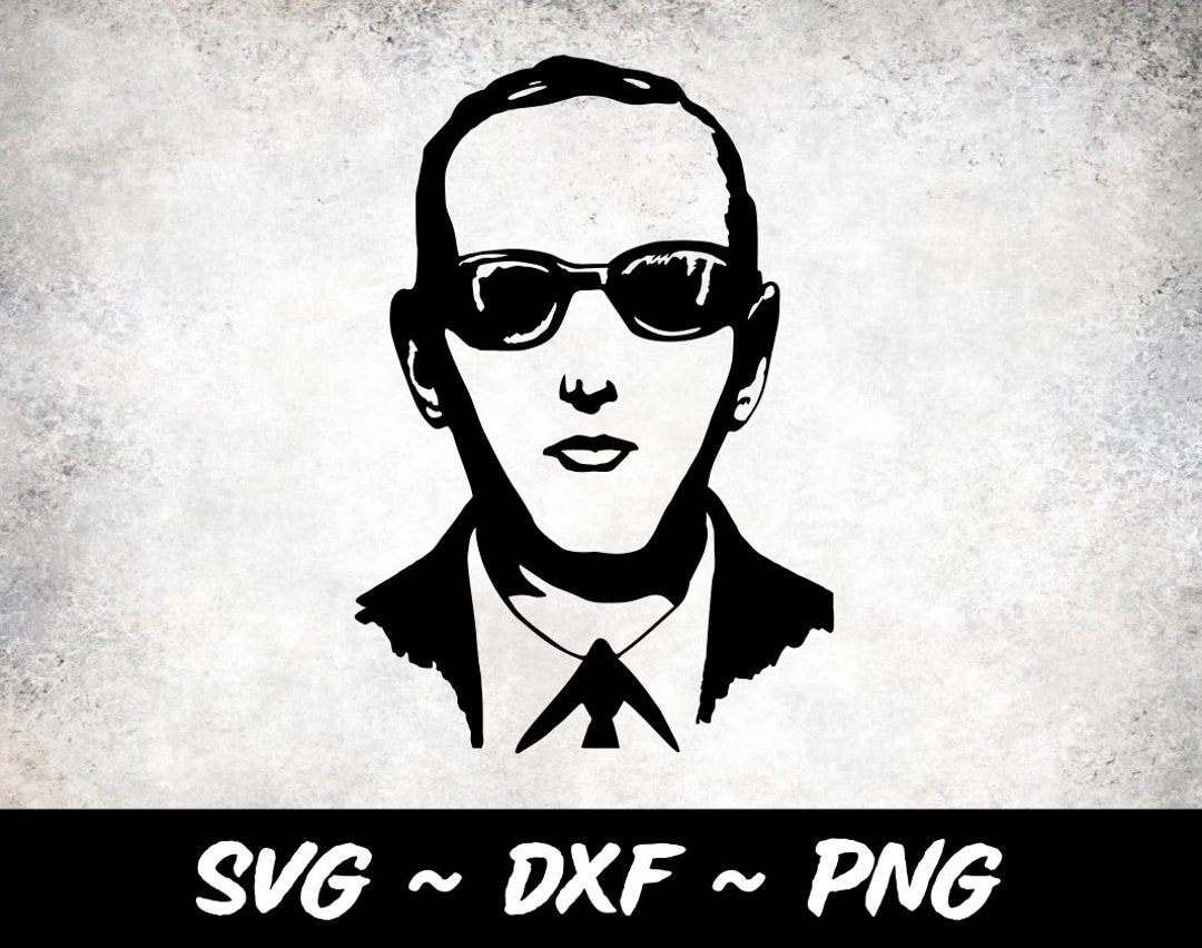 D.B. Cooper Graphic Design for Cutting Machines SVG, DXF, & PNG - Etsy