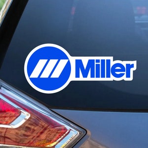 Miller Welding Premium Vinyl Decal - Etsy