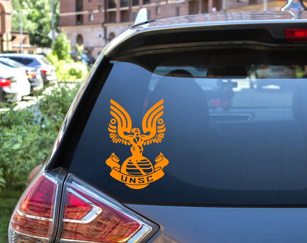 UNSC Halo Premium Vinyl Decal - Etsy