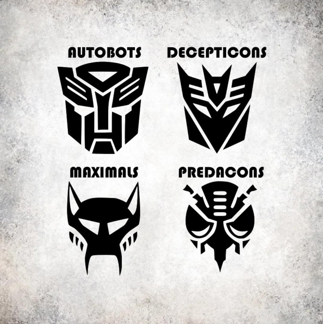 Layered Transformers Graphic Designs for Cutting Machines SVG, DXF ...