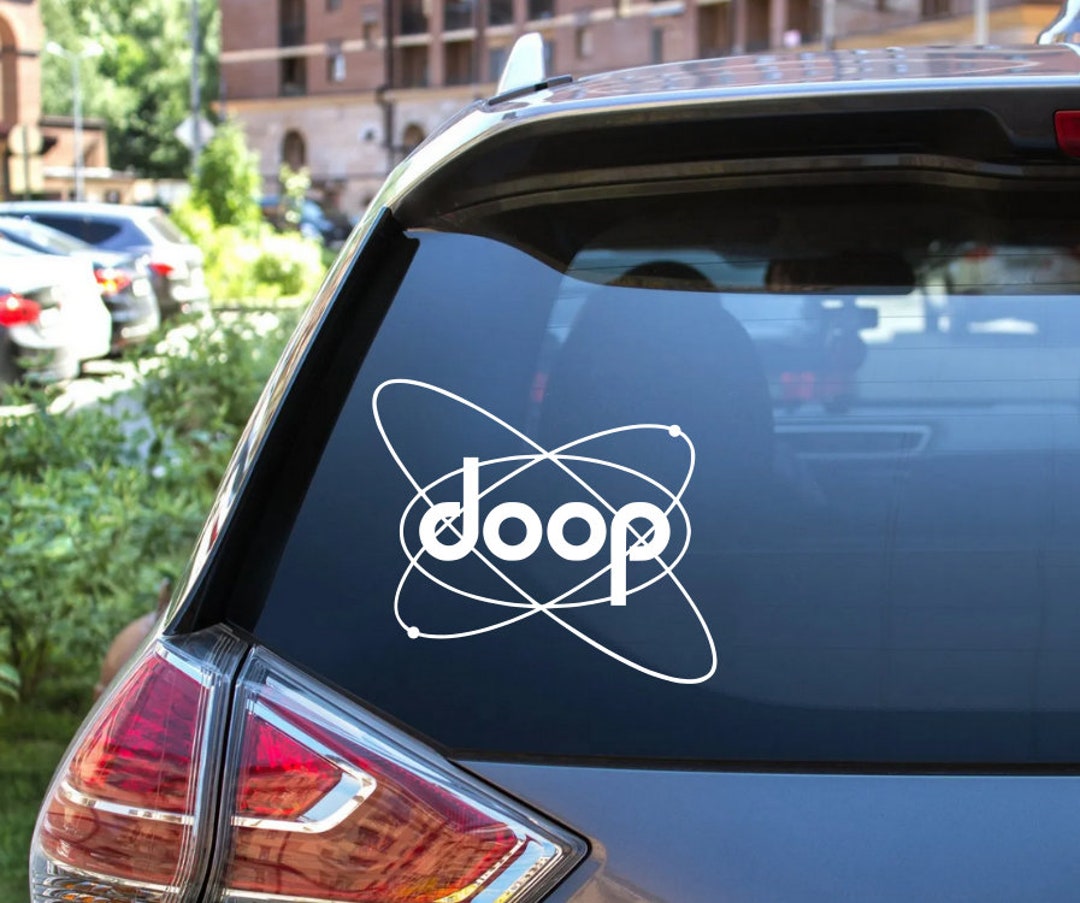 Doop Premium Vinyl Decal - Etsy