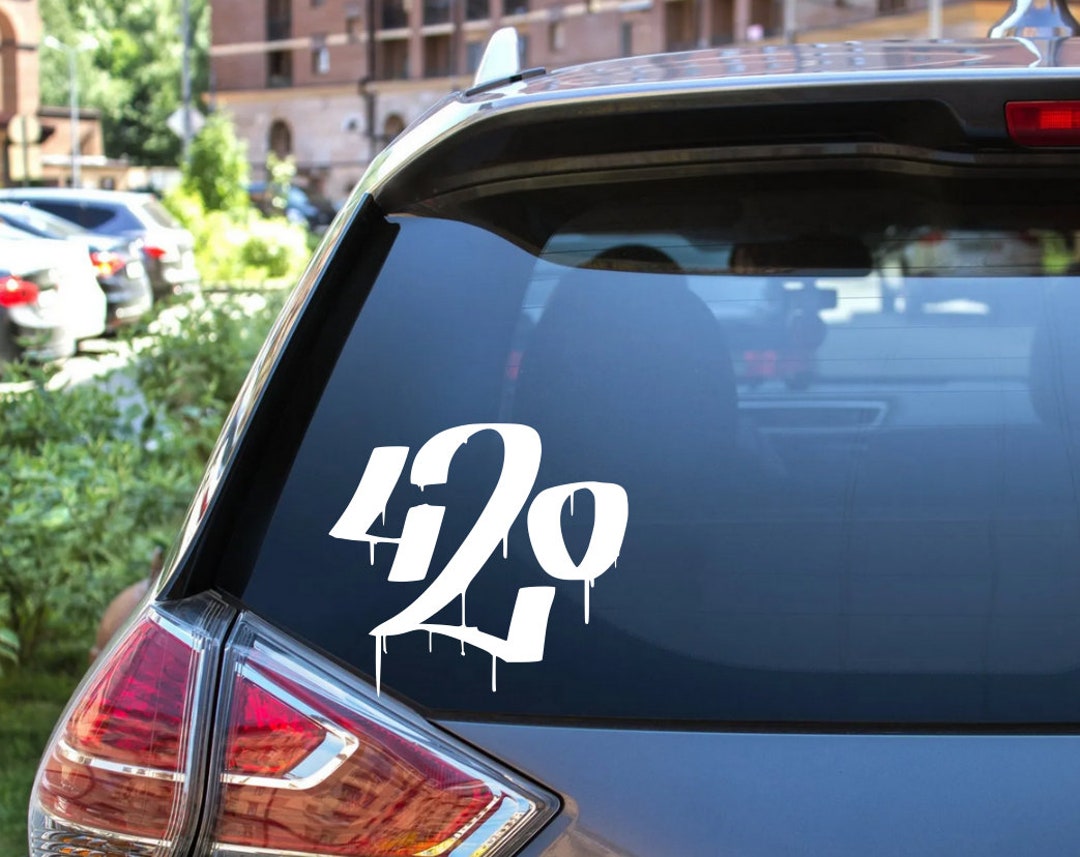 420 Four Twenty Premium Vinyl Decal 6"x5.5" - Etsy
