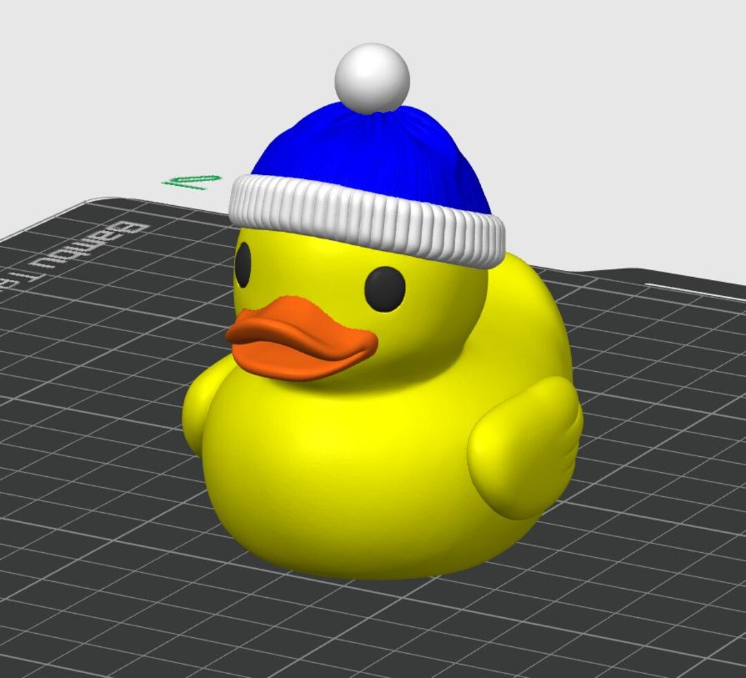 Winter Rubber Duck 3D Print Files 3MF Color and STL Included - Etsy