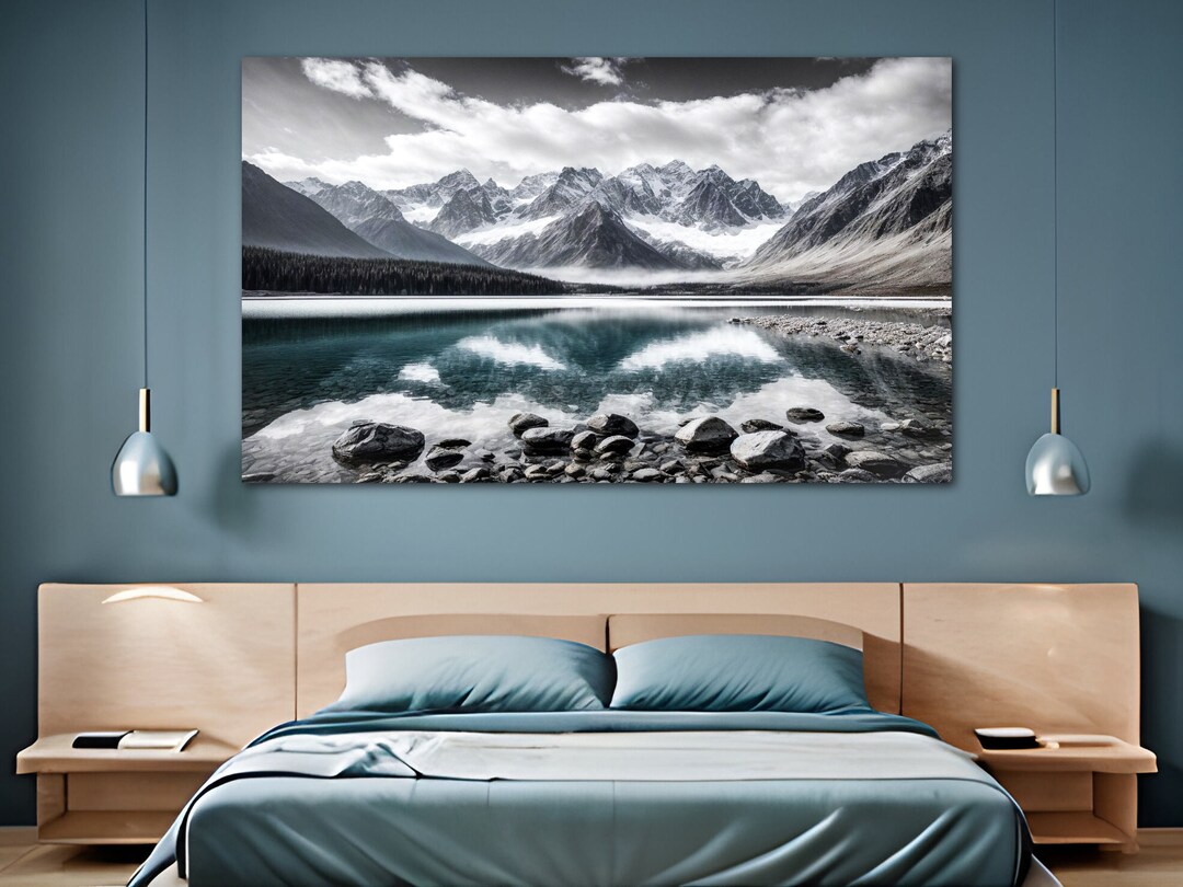 B&W Landscape Photography, Black and White Landscape Wall Art, Canvas ...