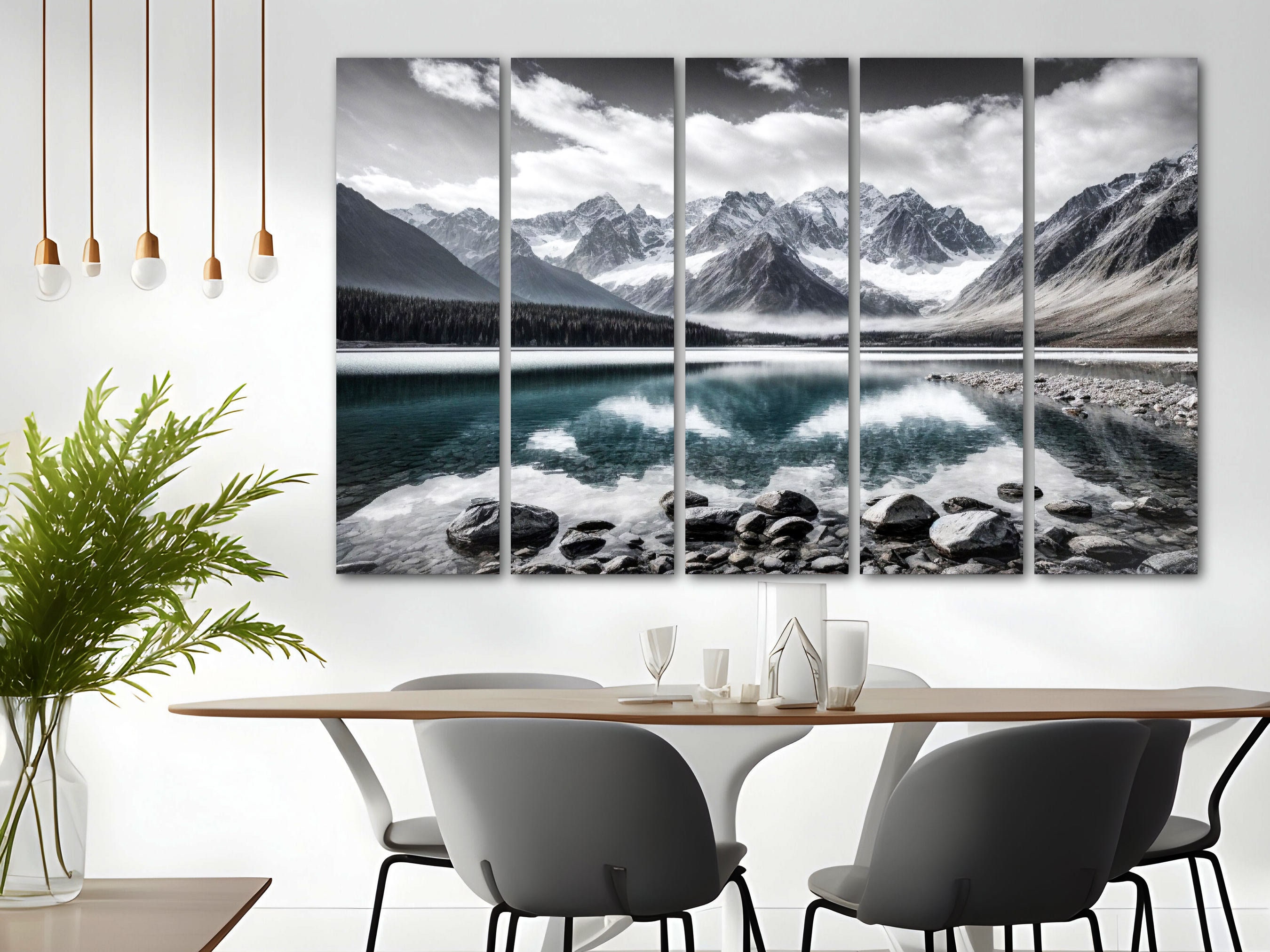 B&W Landscape Photography Black and White Landscape Wall Art - Etsy