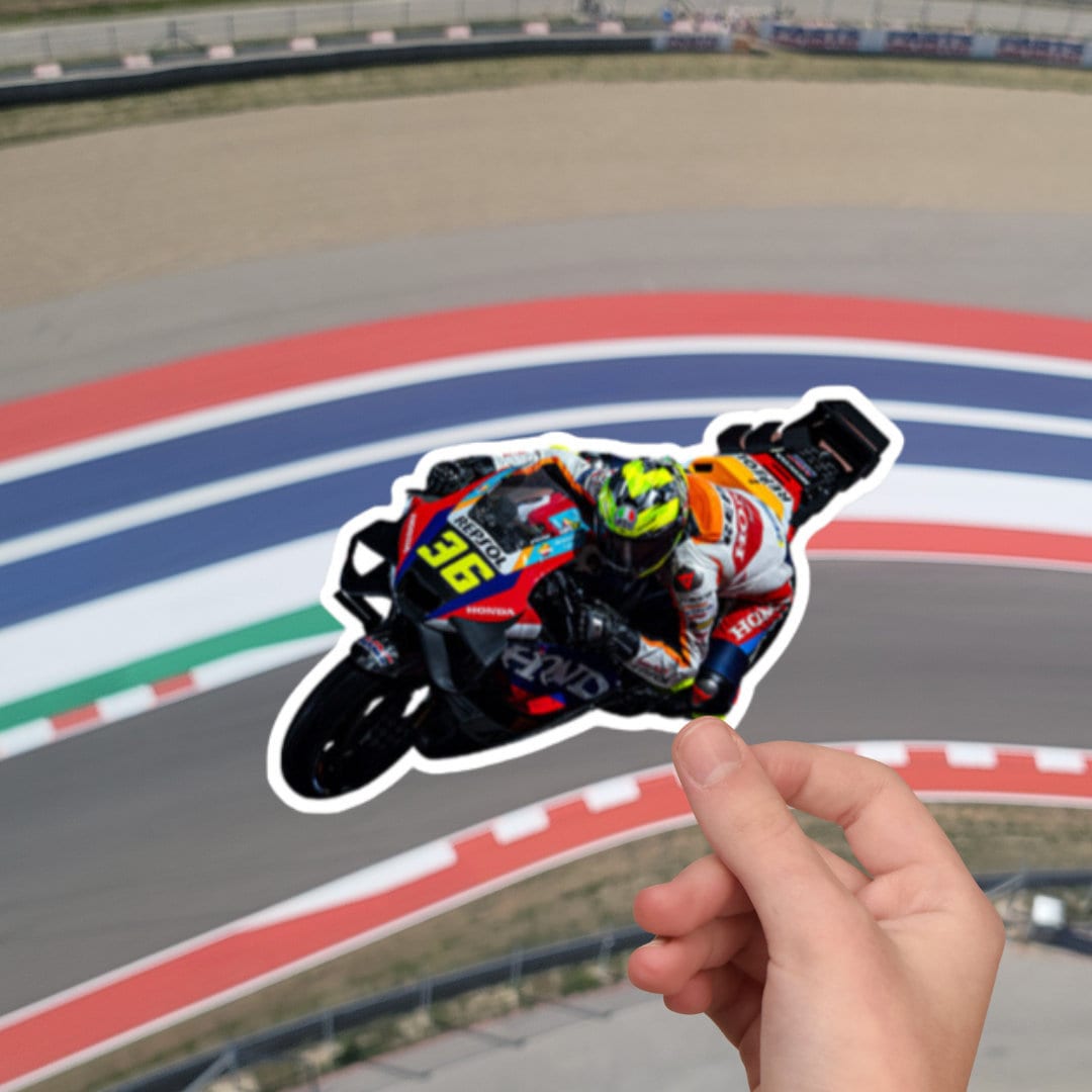 Joan Mir Motogp Inspired Vinyl | Helmet Decal | Motorcycle Sticker ...