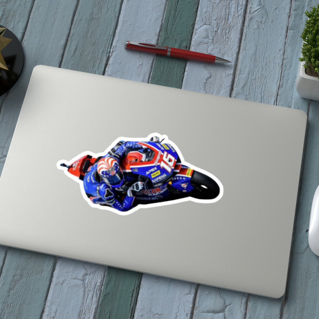 Joe Roberts Motogp Vinyl | Helmet Decal | Motorcycle Sticker | Motogp 3 ...