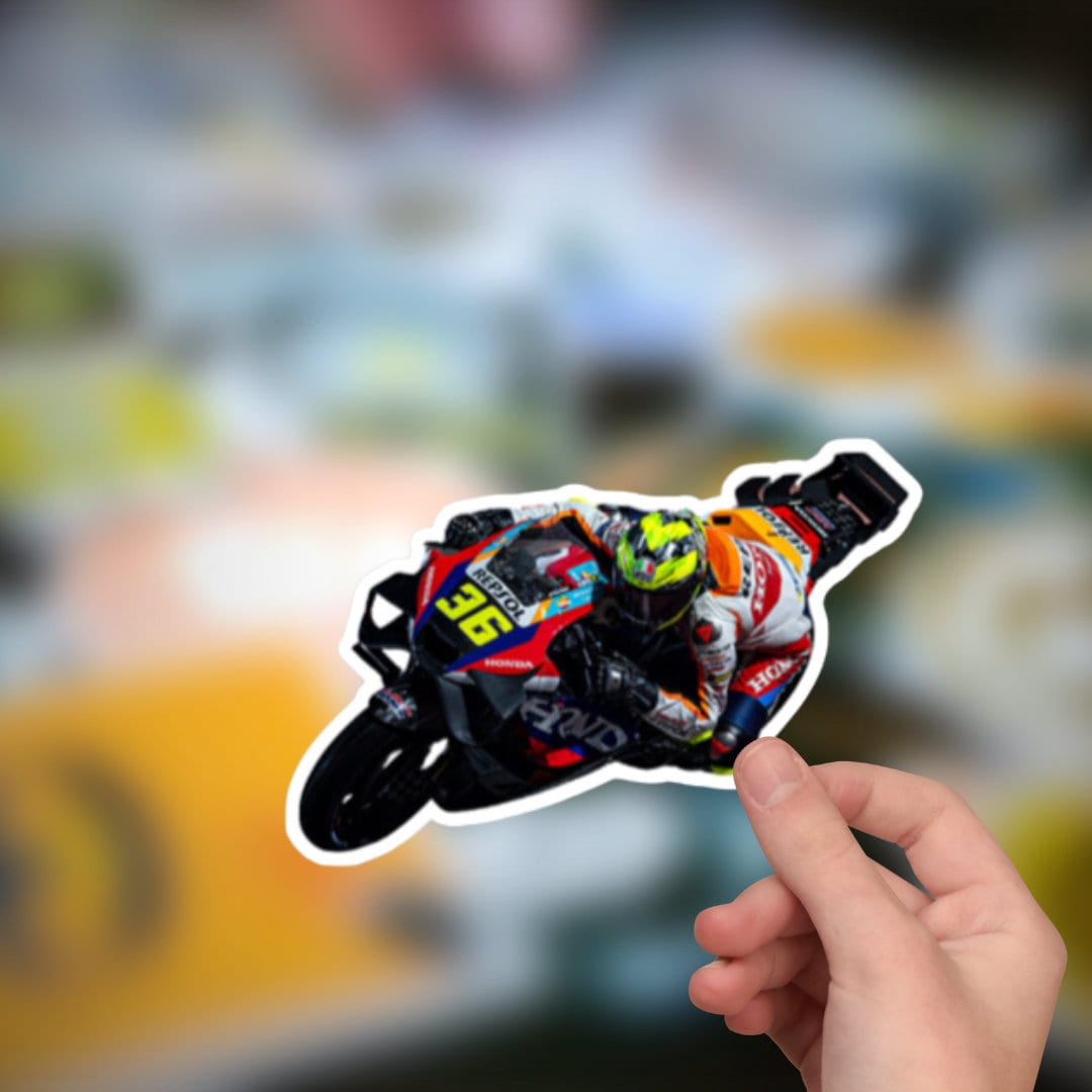 Joan Mir Motogp Inspired Vinyl | Helmet Decal | Motorcycle Sticker ...