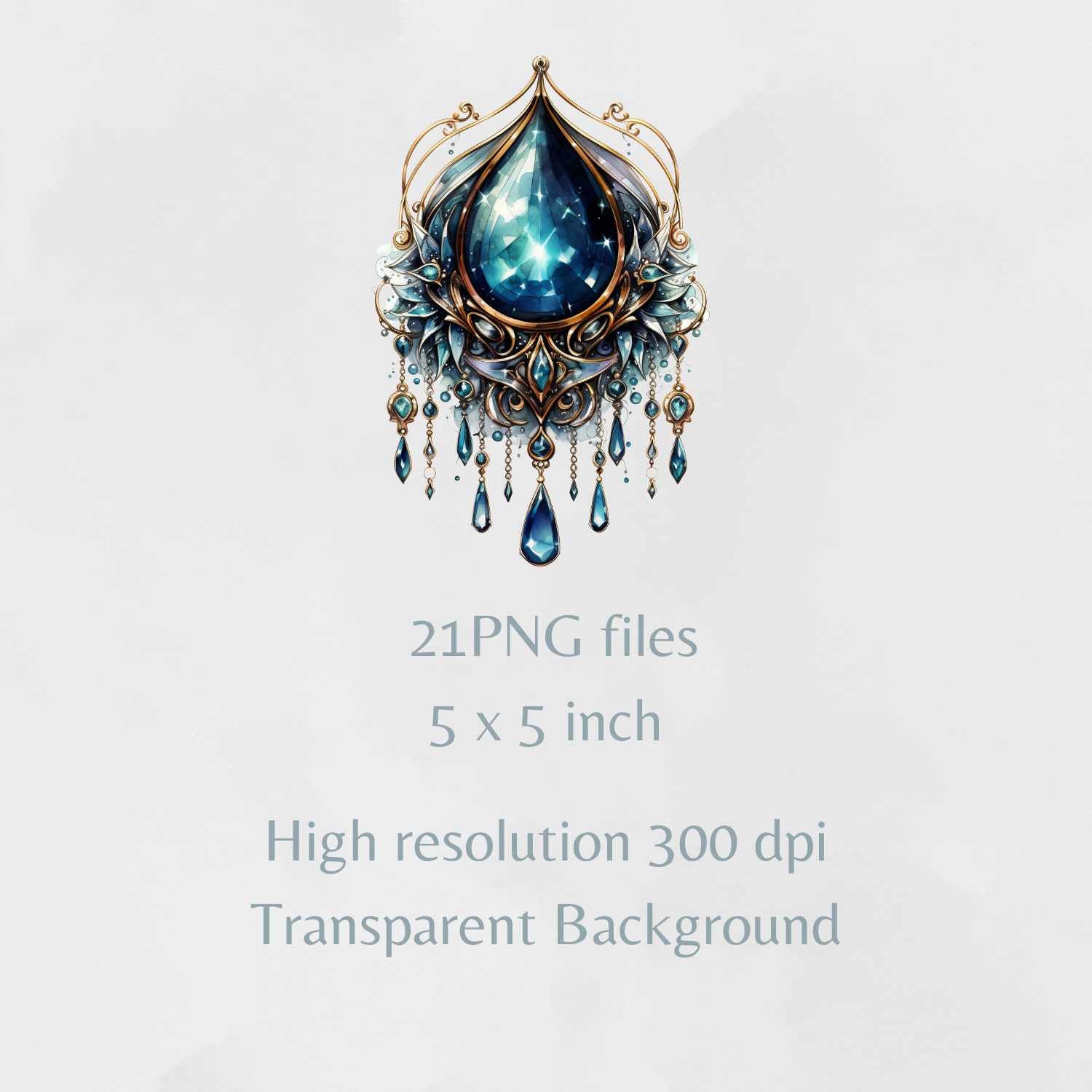 21 PNG Watercolour Magical Protective Amulet Clipart - Etsy