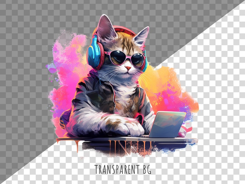 Kitty 6x PNG File - PNG File - Digital Download - Graffiti Retro Gaming ...