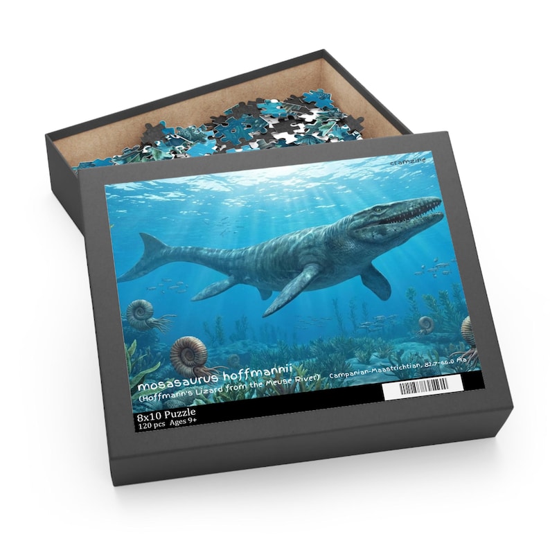 Mosasaurus Hoffmannii Dinosaur Jigsaw Puzzle 120-500 Piece ...