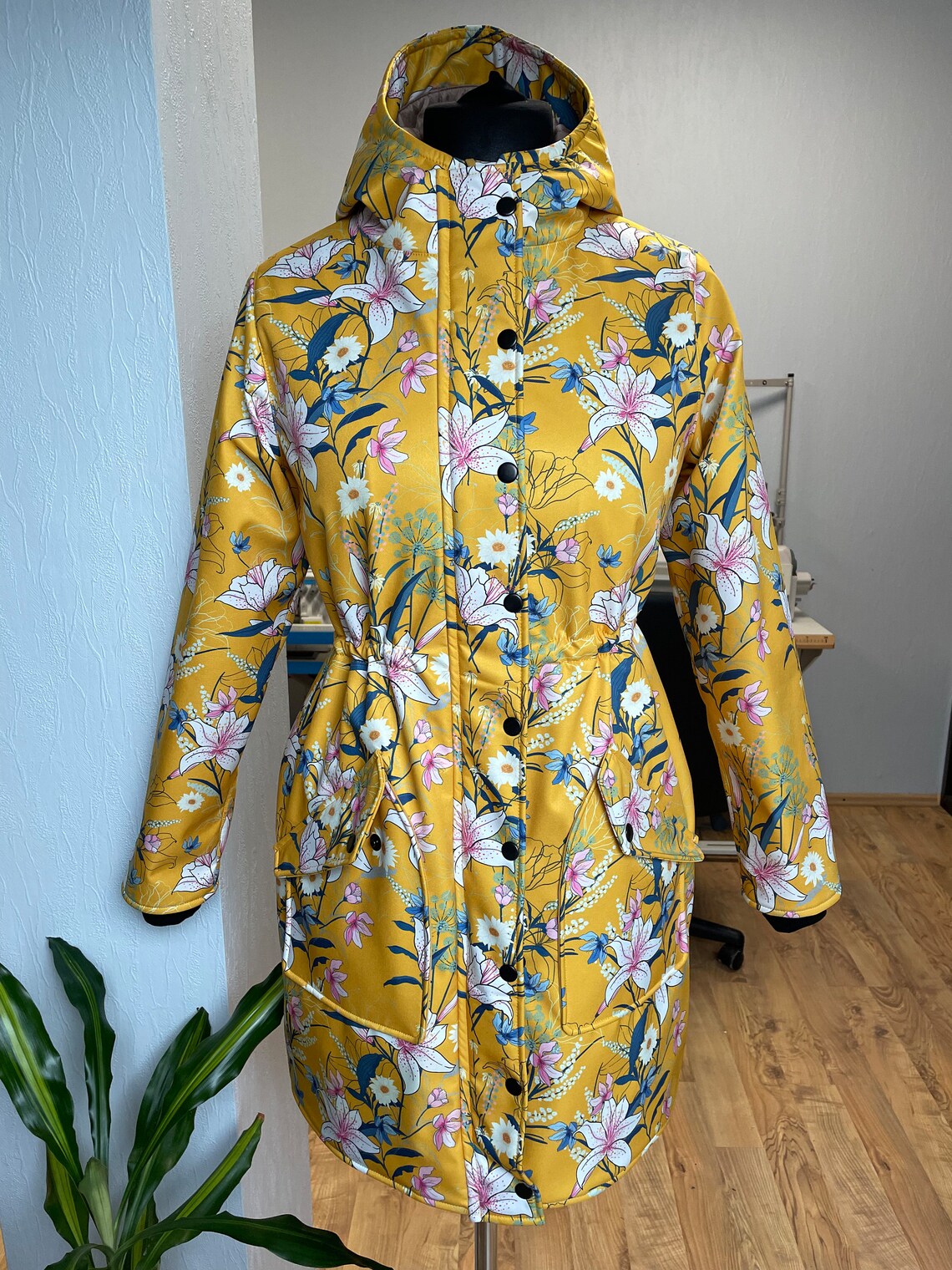 Waterproof Coat, Winter Jacket, Colorful Parka, Women Clothing, Warm ...