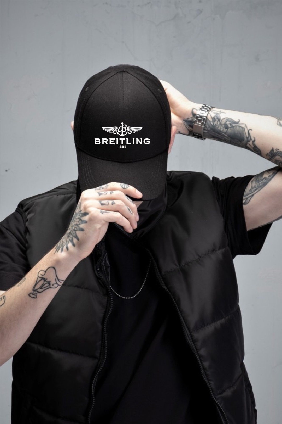 Cap With Breitling Logo 100% Cotton - Etsy