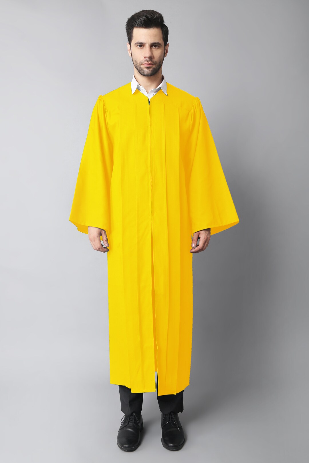 Yellow Graduation Gown-graduation Dress-academic - Etsy