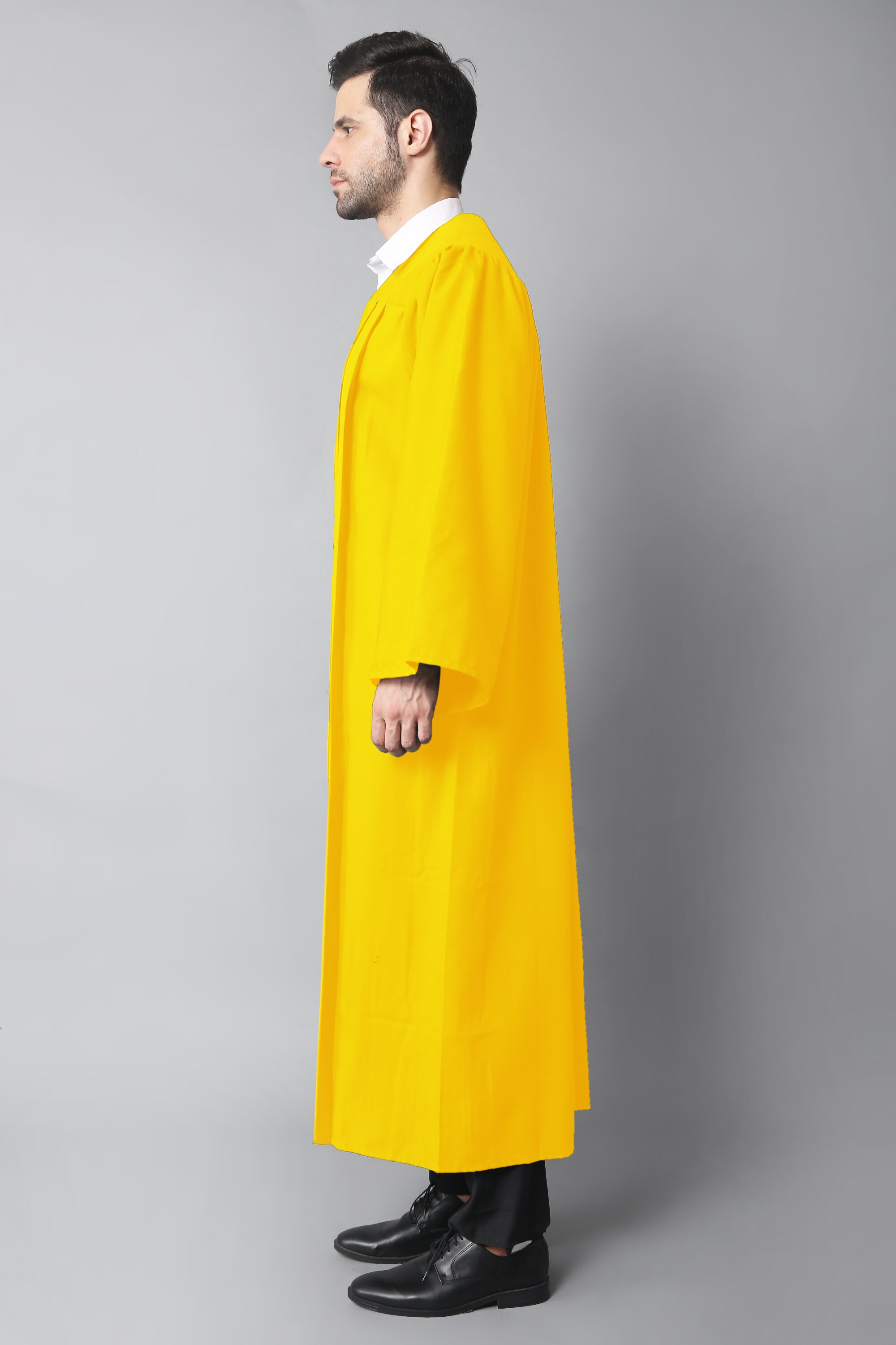 Yellow Graduation Gown-graduation Dress-academic - Etsy