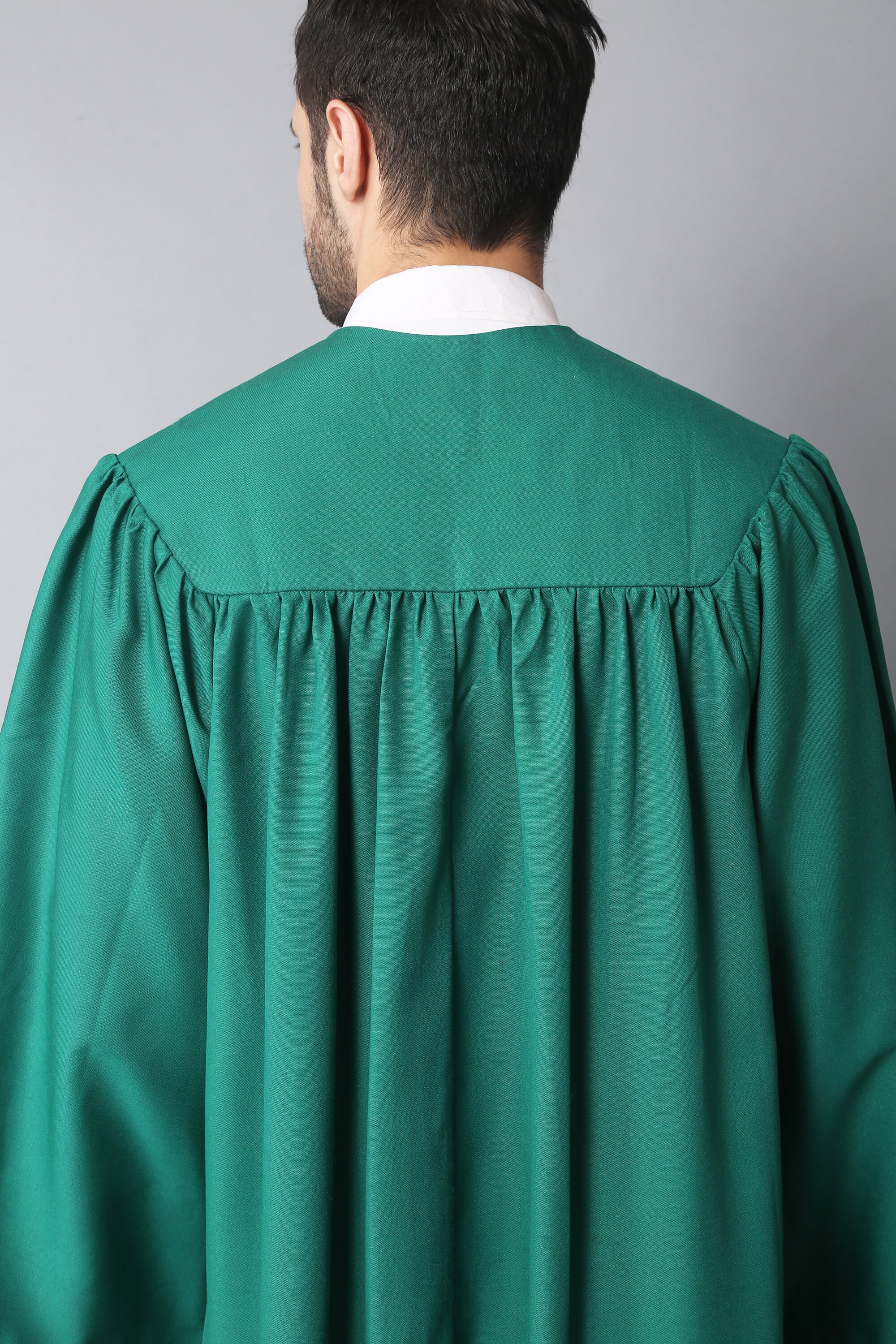 Kelly Green Graduation Gown-graduation Dress-academic - Etsy