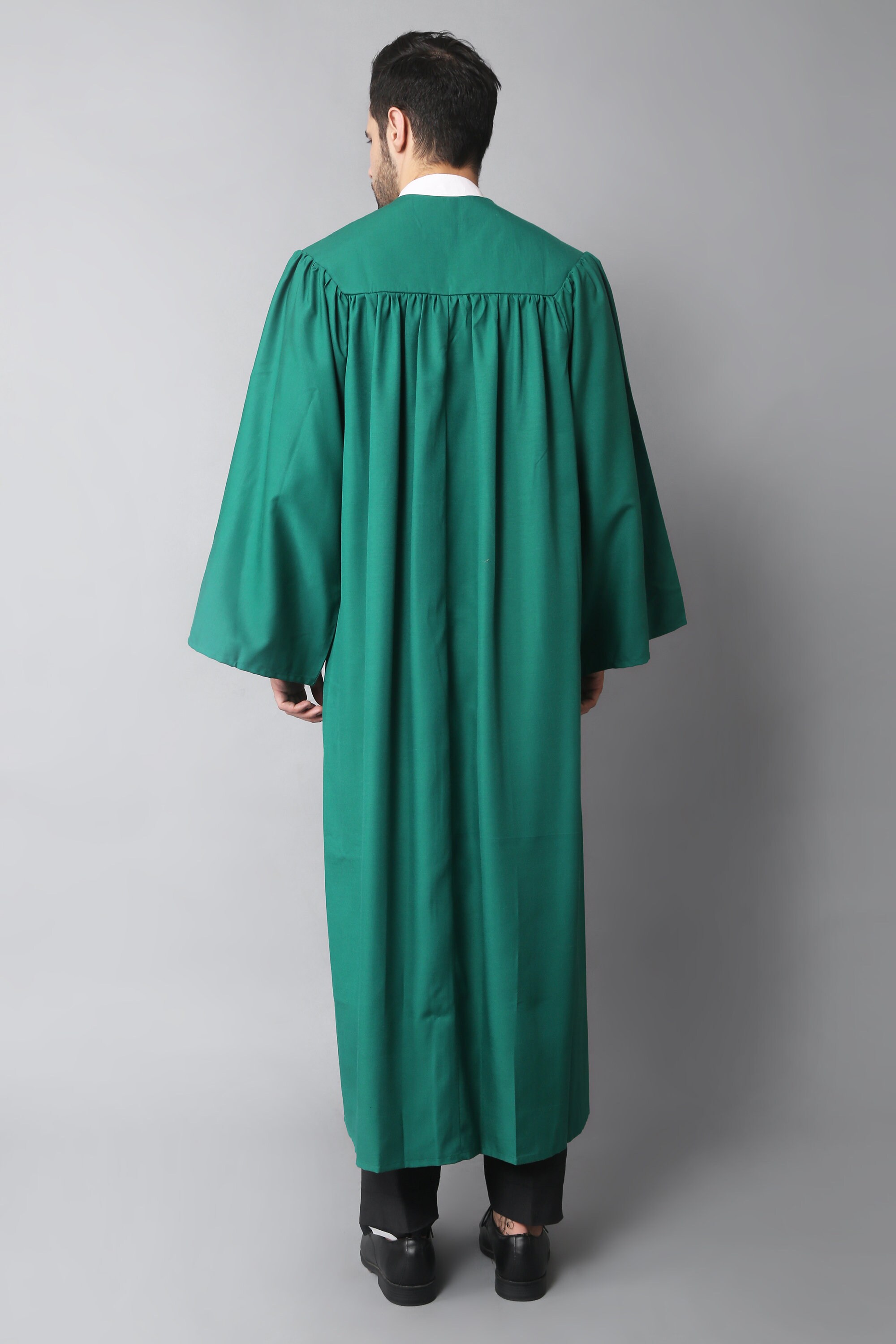 Kelly Green Graduation Gown-graduation Dress-academic - Etsy