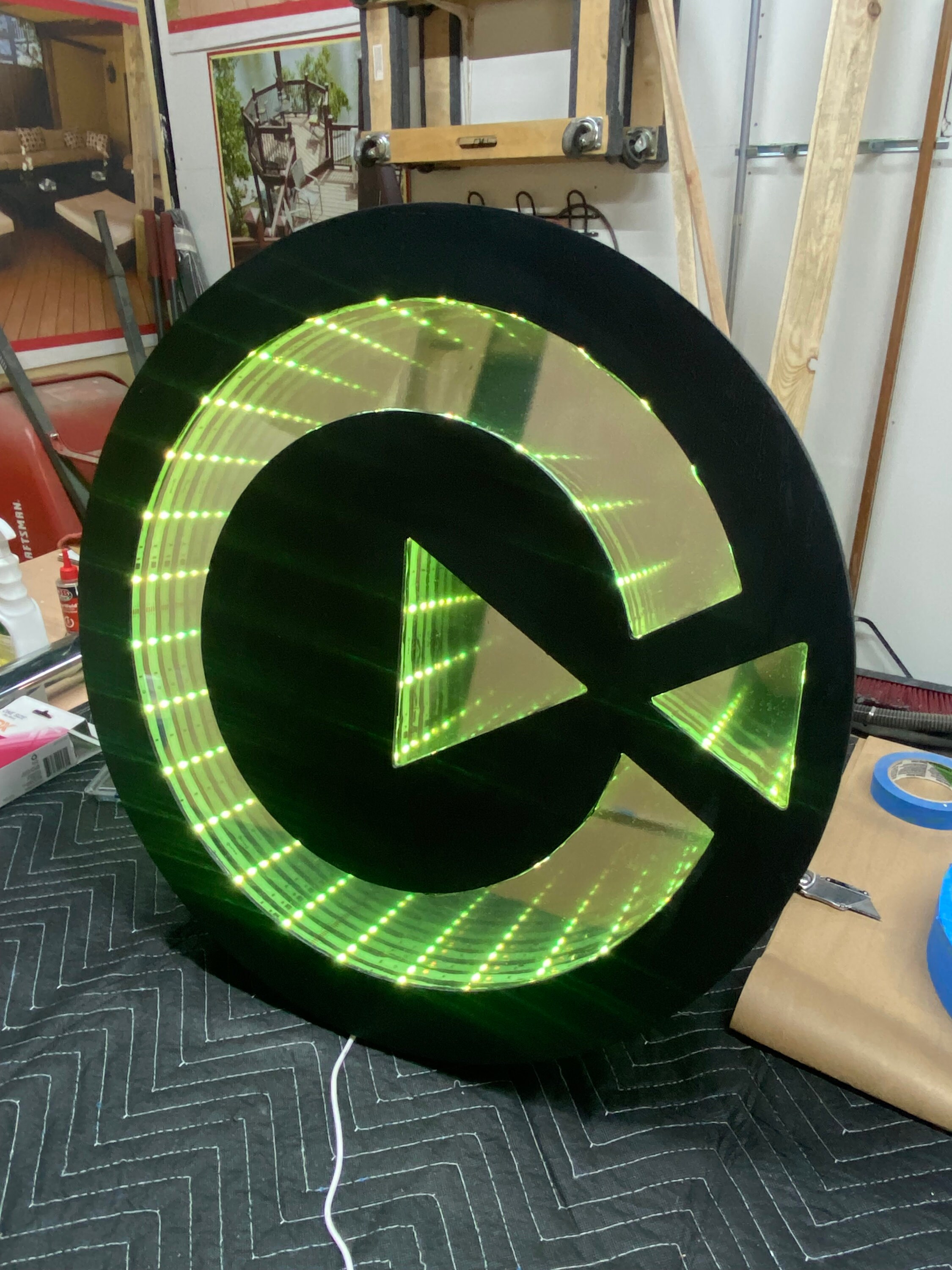 Custom Infinity Mirror - Etsy