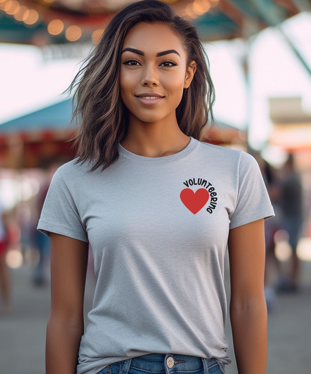 Shirt for Volunteering, Community Center Volunteer Crew T'shirt,pto Tee ...